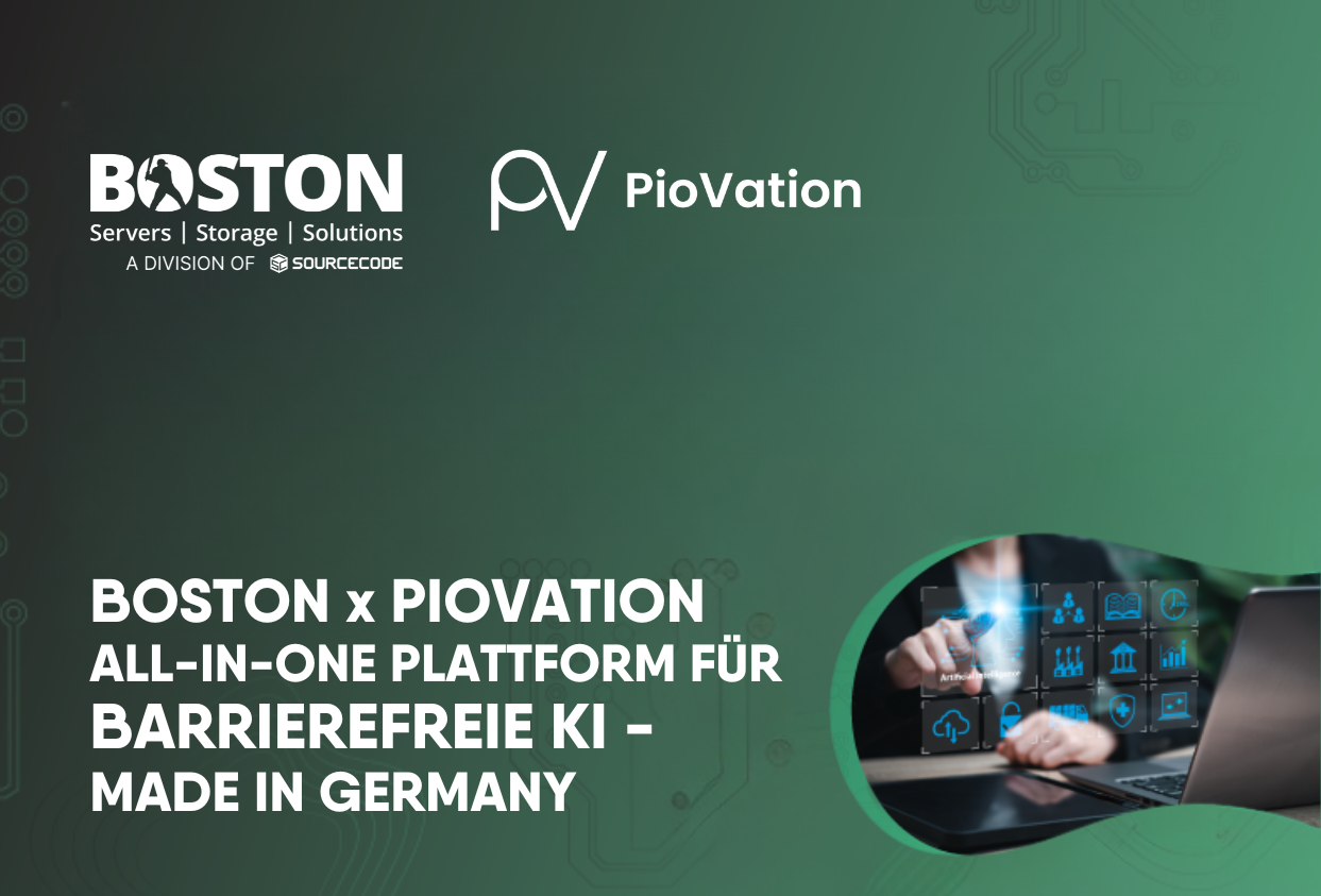 KI-Infrastruktur Made in Germany: Boston und PioVation